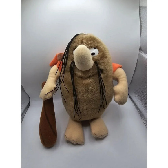 Hannah Barbera | Toys | Captain Caveman Vintage 98 Plush Mighty Star 8 ...